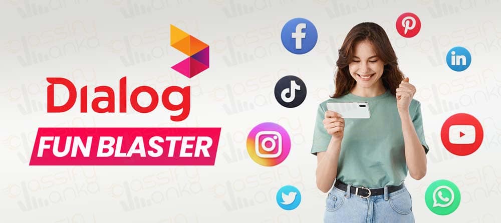 Data bundles for social media in Sri Lanka - Social Media Packages Combo